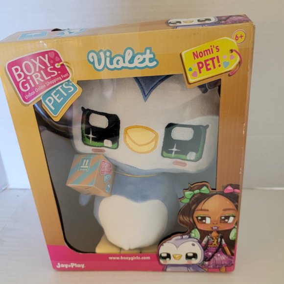Jay Play | Toys | Boxy Girls Pets Jay Play Violet Naomis Doll Plush Pet ...